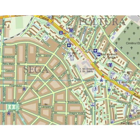 Harta Municipiului Arad AR - Stiefel.ro